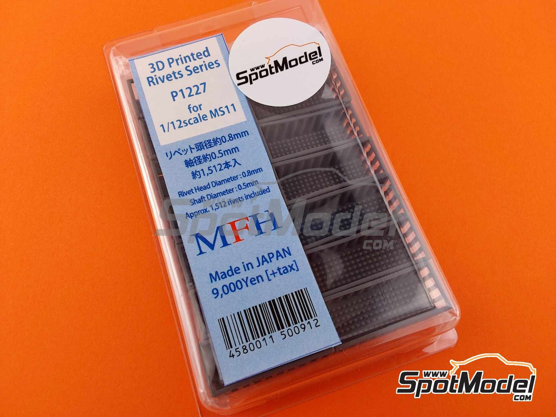 Model Factory Hiro P1227: Rivets 1/12 scale - Matra MS11 - Rivets - for Model Factory Hiro P1227 ...